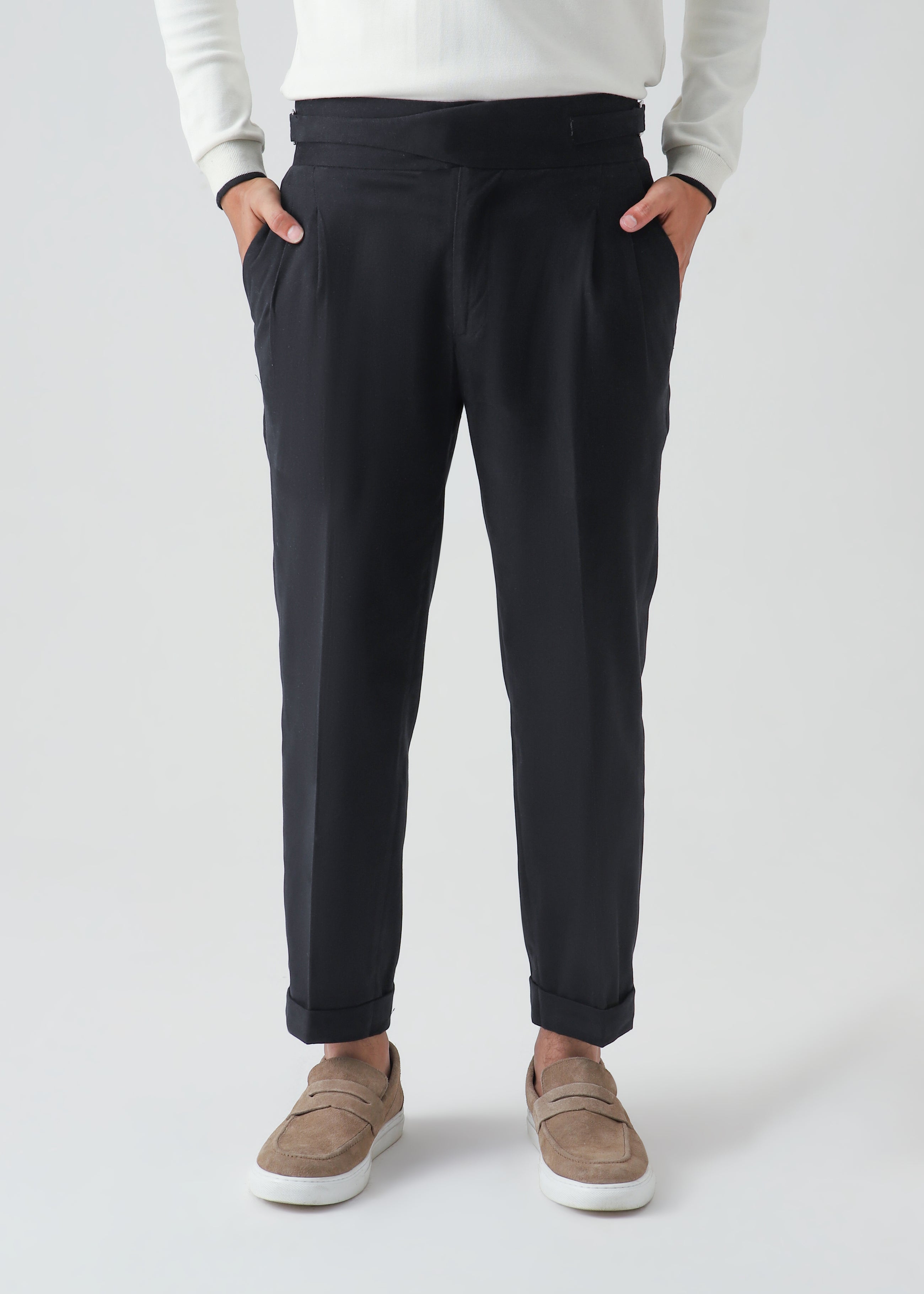 GURKHA PANT - BLACK – zilbil